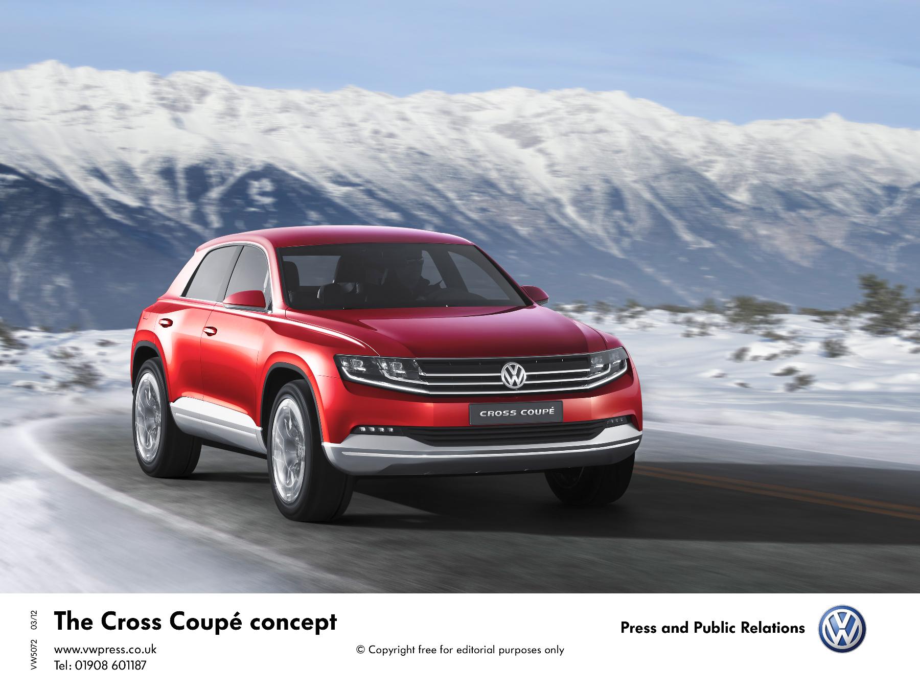 The Volkswagen Cross Coupe Concept