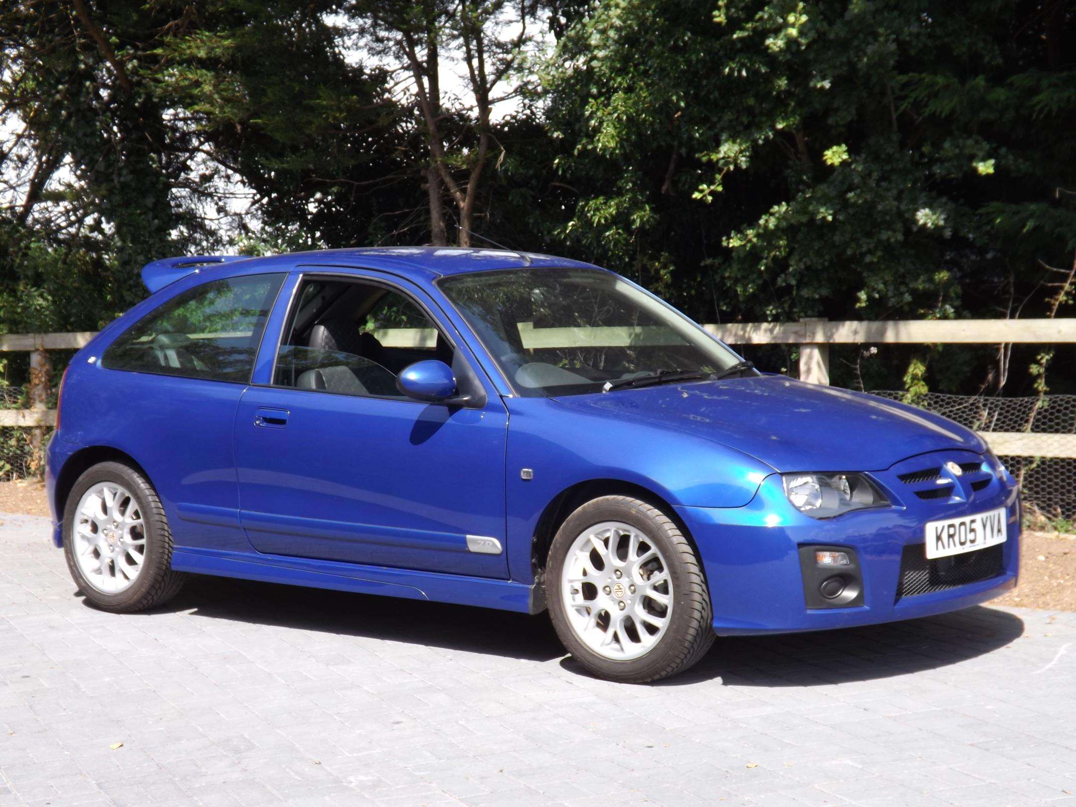 MG ZR With Super Low Miles Up For Auction MG ZR With Super Low Miles Up For Auction